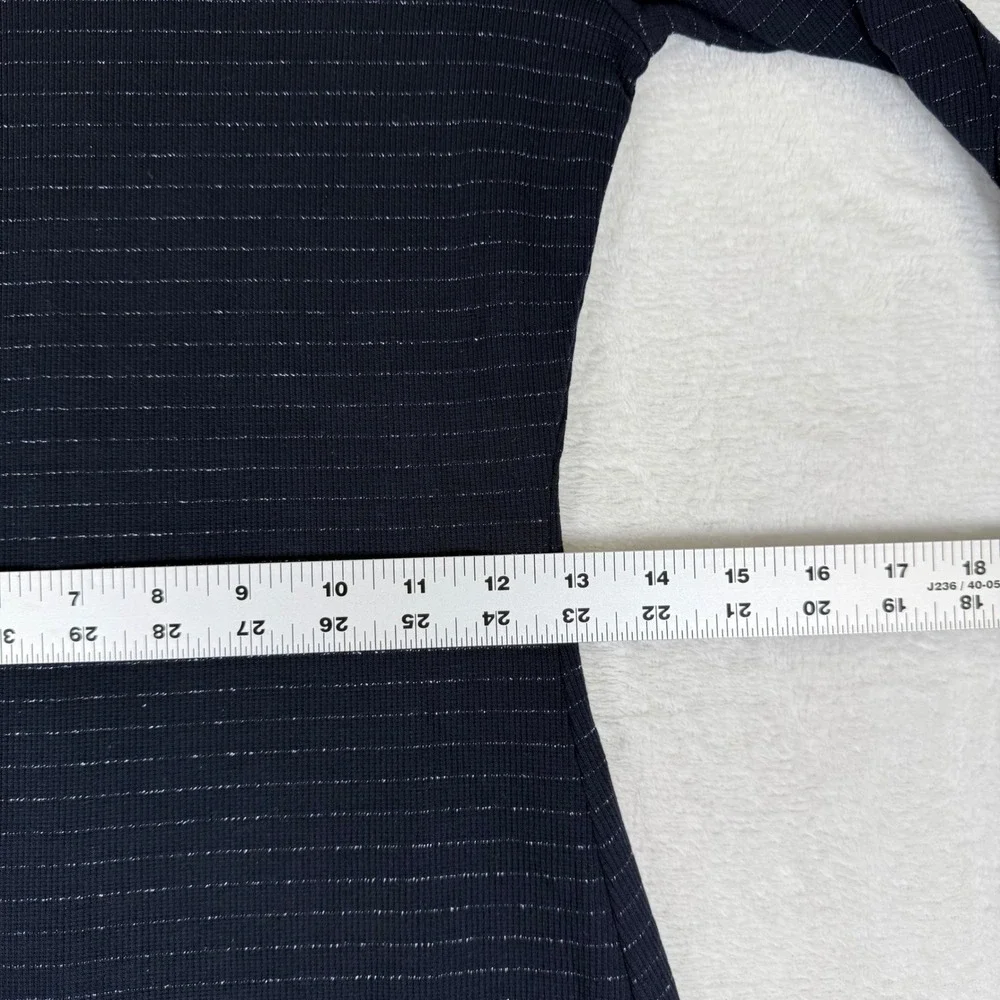 Marine Layer | Dresses | Marine Layer Womens Navy Blue Metallic Sparkle ...